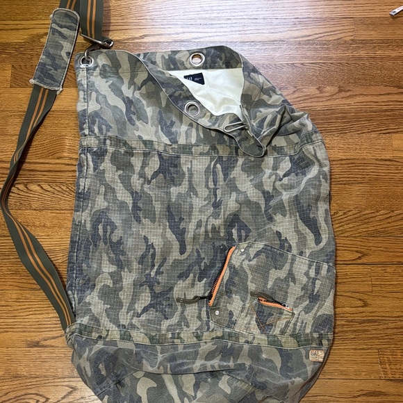 GAP | Accessories | Camouflage Sling Duffle Bag | Poshmark